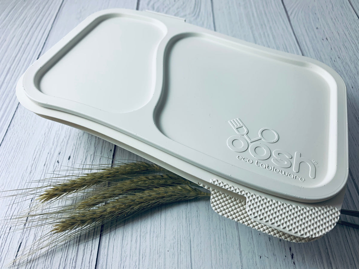 Bento Box 2 Cmpt 750ml - 50 Pcs#N#– OOSH eco tableware SG